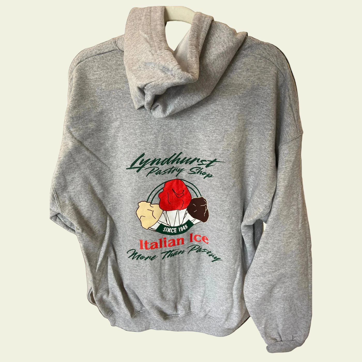LPS Italian Ice Full-Zip Hooded Sweatshirt – Lyndhurst Pastry Shop